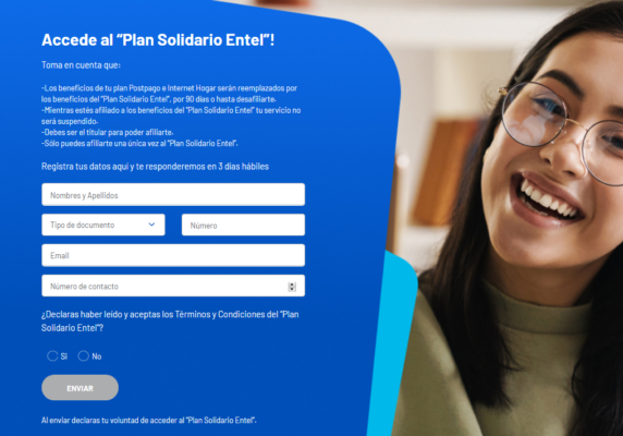 Entel lanza su Plan Solidario : cómo inscribirte, cuáles son los requisitos y qué beneficios ...